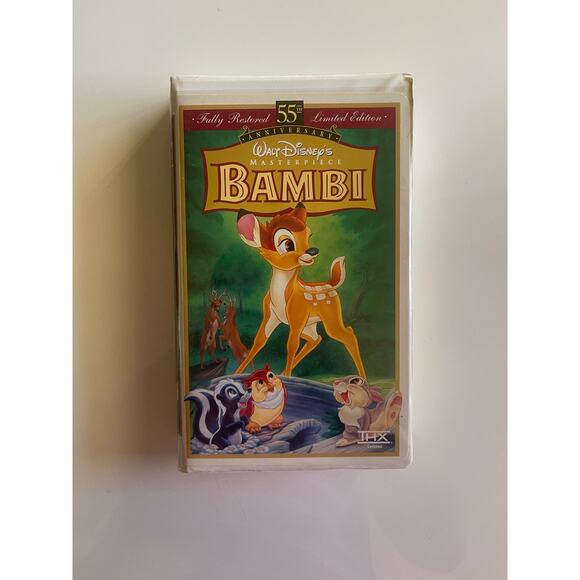 Walt Disney | Media | Bambi Walt Disneys Masterpiece Collection 55th Anniversary Limited Edition ...